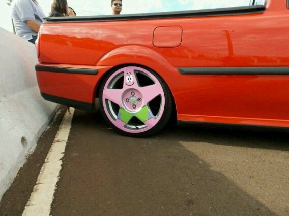 Patrick star of the wheels and star of the Sponge Bob comic serial