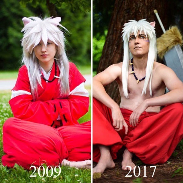 Custom cosplay costumes reveal how they evolved from way back then
