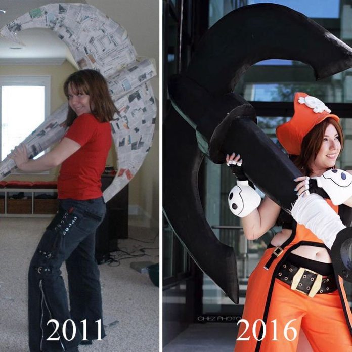 Custom cosplay costumes reveal how they evolved from way back then
