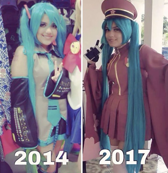 Custom cosplay costumes reveal how they evolved from way back then