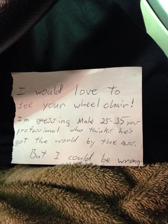 30 funny windshield notes left intentionally for the bad drivers