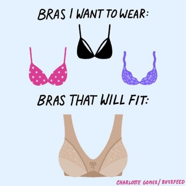 40+ common bra fitting problems men are not aware