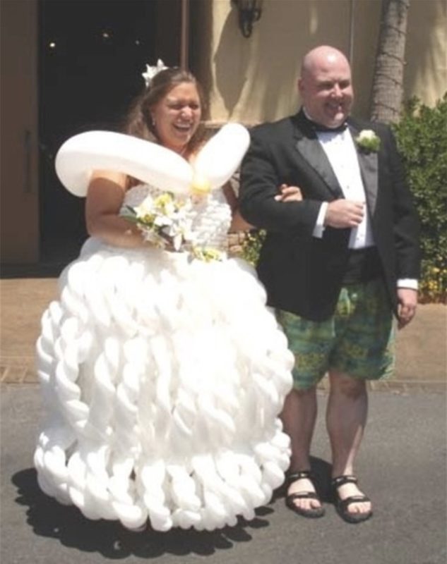 Wedding dress fails that will scare the groom away from the wedding altar