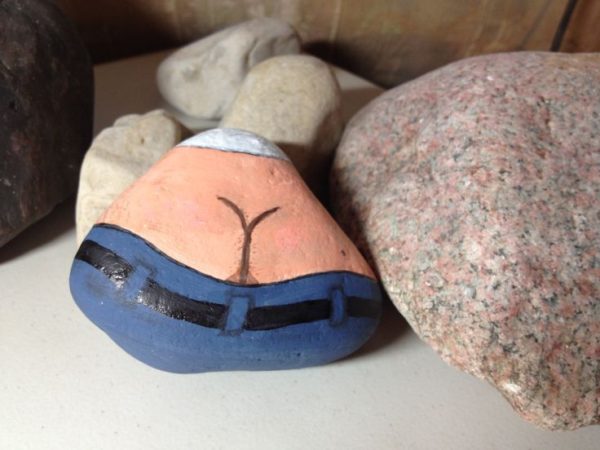 The best funny rock painting ideas to send as gifts
