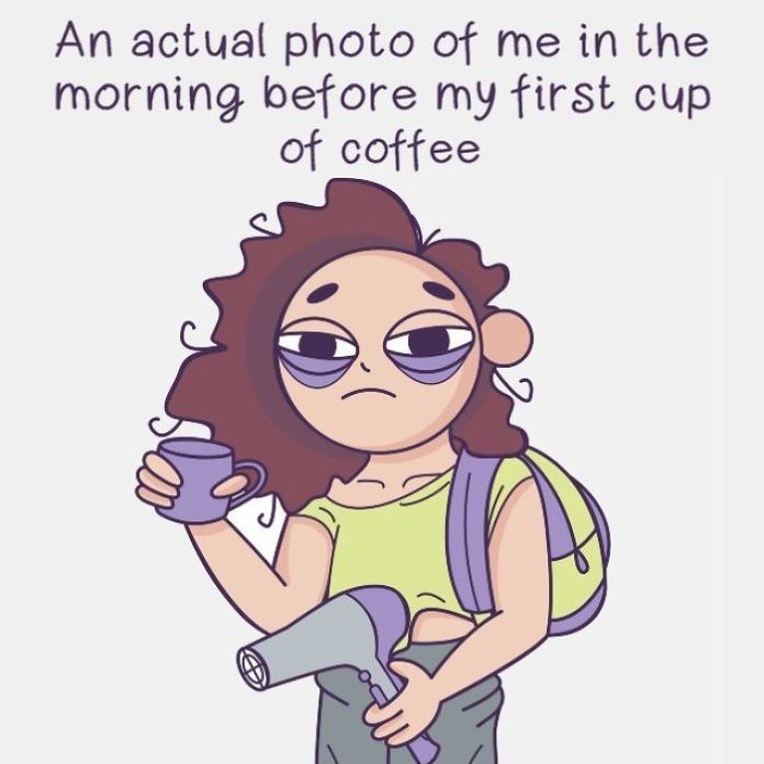 Daily girl problems illustrated in comics that girls can totally relate to