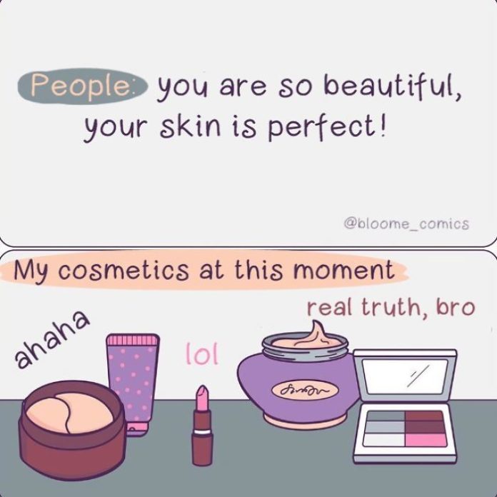 Daily girl problems illustrated in comics that girls can totally relate to