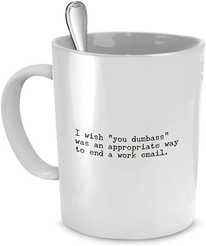 26 funny work mugs to drink coffee in and surprise your colleagues