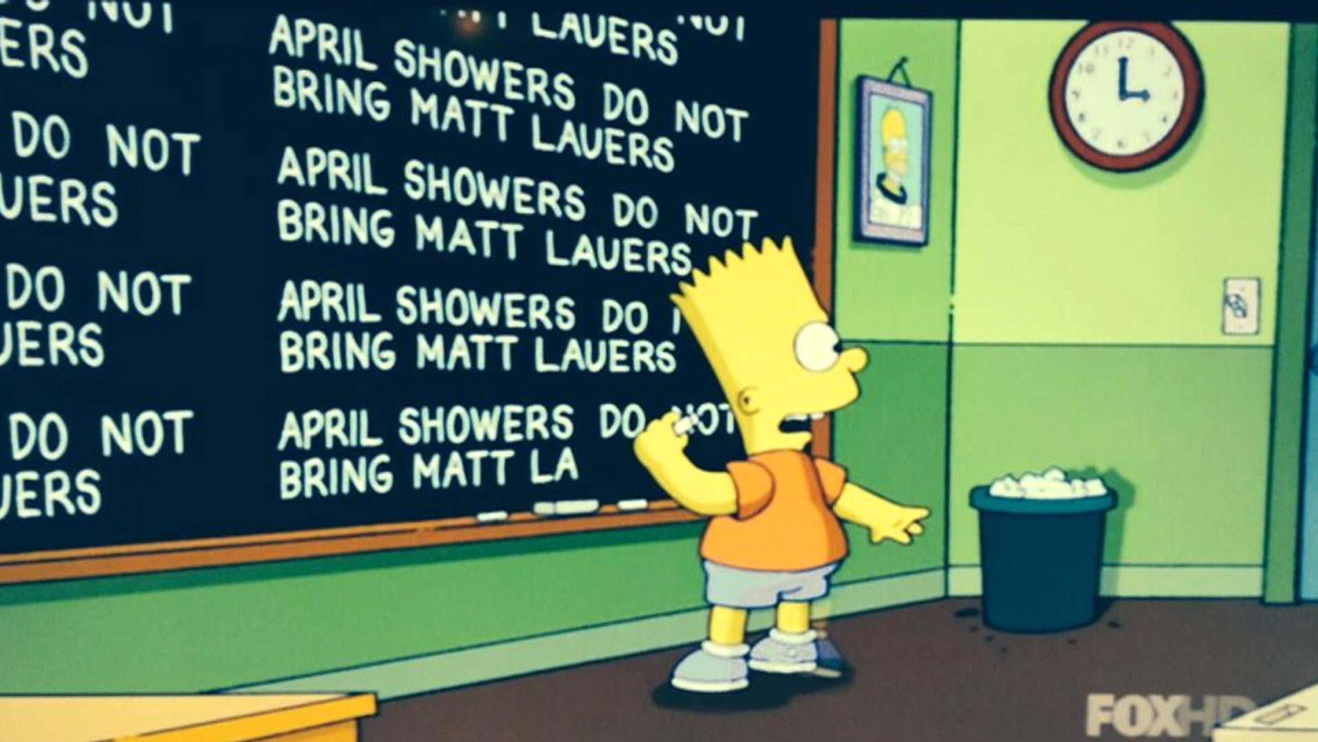 23 of the best Simpsons chalkboard gags of all times