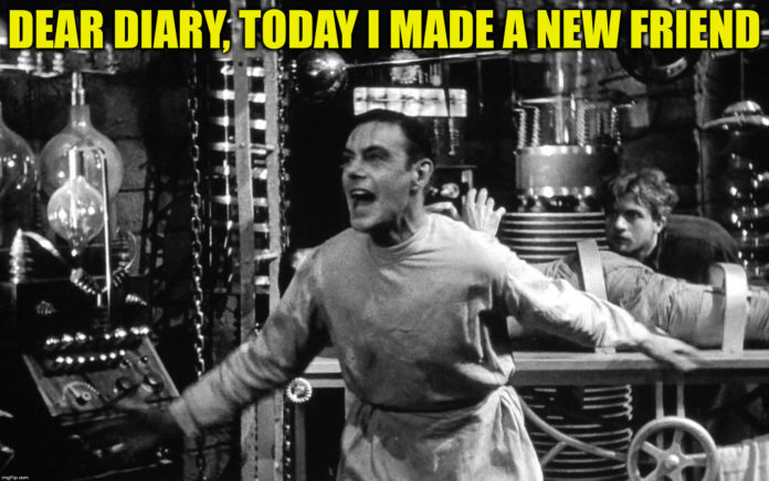 Frankenstein meme: Laugh at the Scary Monster-He is really funny